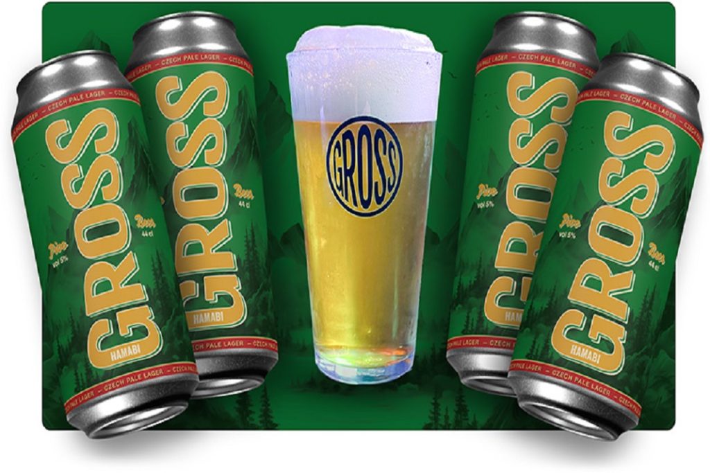 Gross Beer lanza al mercado Hamabi, su nueva lager